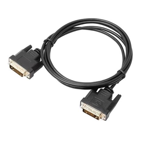 Black UL20276 DVI (24+5) Female to DVI (24+1) Male Cable - DVI (24+5 ...