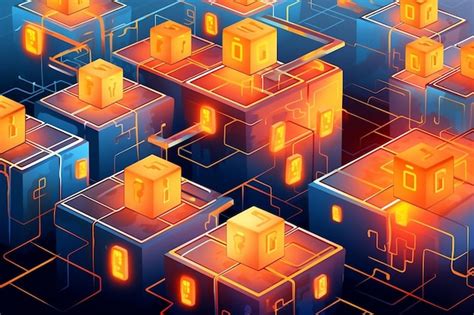 Premium Ai Image Blockchain Technology