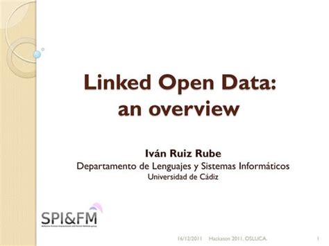 Ecuadorian Geospatial Linked Data Ppt