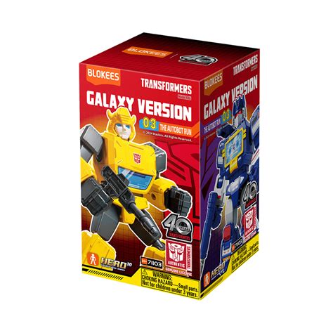 Mô Hình Blokees Transformers 71103 Galaxy Version 03 The Autobot Run