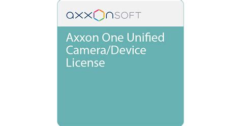 Axxonsoft Axxon One Unified Camera Device License Ao Uni Cam Bandh