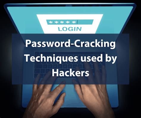 Password Cracking Techniques Used By Hackers Network And Security