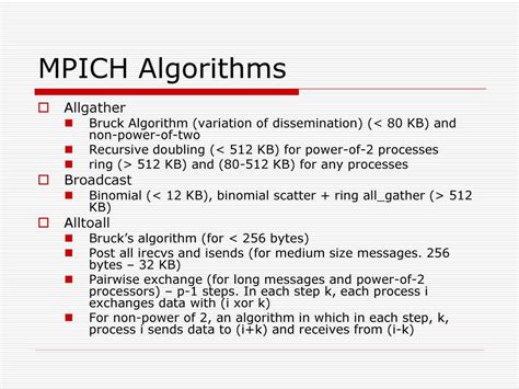 collective communication implementations ppt download
