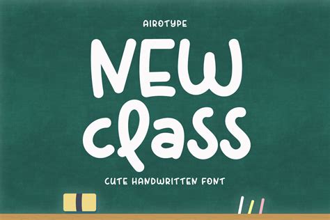 New Class Font Airotype Fontspace