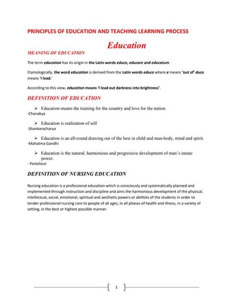 Nai-Talim: Aims, Objectives and Principles | PPT