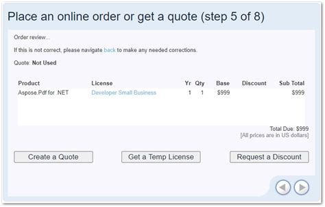 如何购买 Aspose 许可证 分步指南