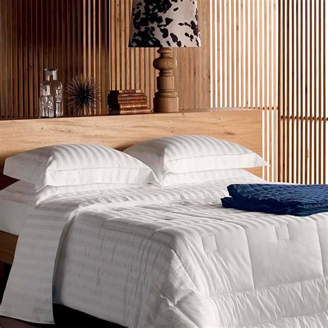 Jogo De Cama Queen 260 Fios Stripe Ii Andreza Branco Carrefour