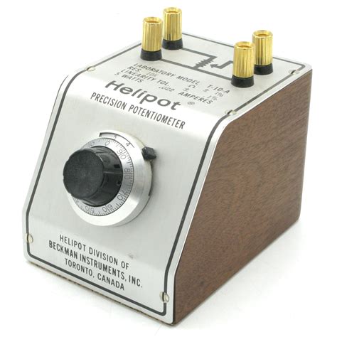 Beckman Laboratory Helipot Precision Potentiometer 10k Ohms