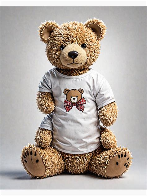 Teddy Bear Design For Unisex Clothes And Accessories Sticker For