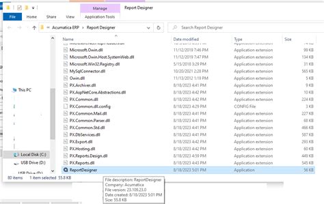 Report Designer Versions Community