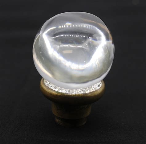 Antique Rare Oval Mercury Glass Door Knob Olde Good Things