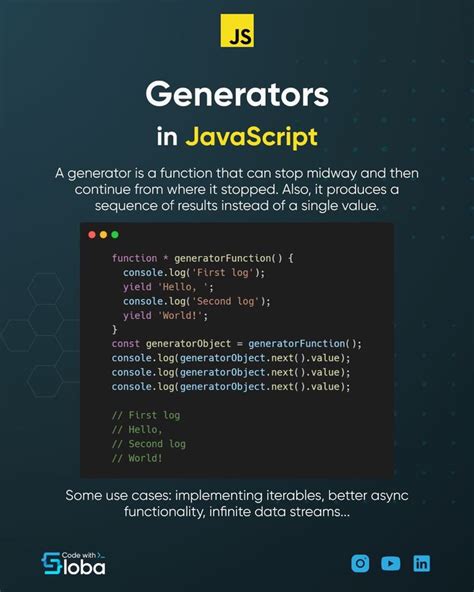 Generators Learn Computer Coding Coding Tutorials Learn Javascript