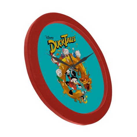 Ducktales Circular Plastic Wall Clock Id D2696427