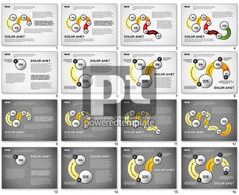Curved Timeline Presentation Template For Google Slides And PowerPoint