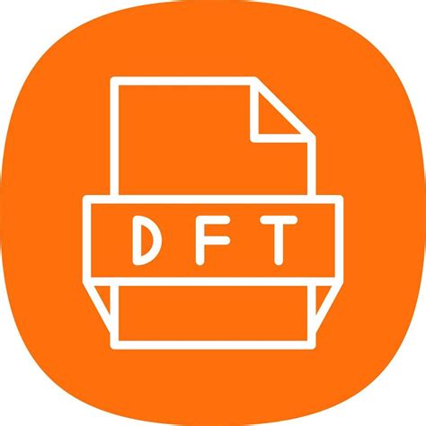 Dft File Format Icon 16902943 Vector Art At Vecteezy