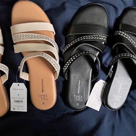 Time And Tru Shoes Timetru Sandals Bundle Of 2 Poshmark