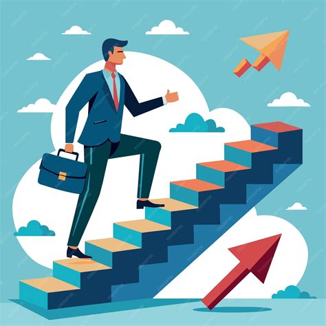 Premium Vector Career Planning Step To Develop Plan And Growth Career