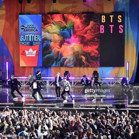 Bts Good Morning America Photos And Premium High Res Pictures Getty