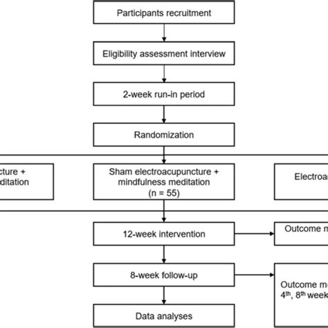 Flow Chart For Clinical Trial Procedure Download Scientific Diagram