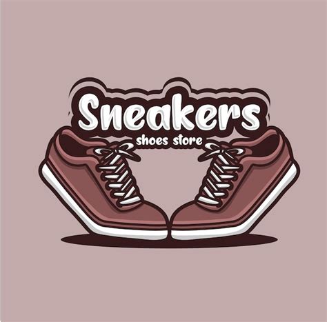 Premium Vector Sneakers Shoes Logo Vector