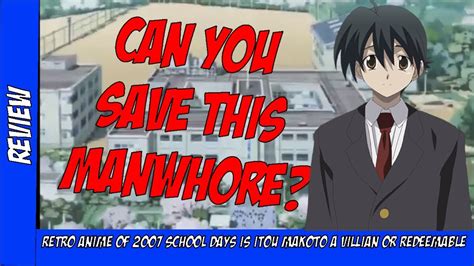 School Days Anime Makoto