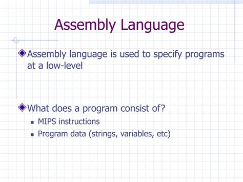 PPT MIPS Assembler Programming PowerPoint Presentation Free Download ID 837718