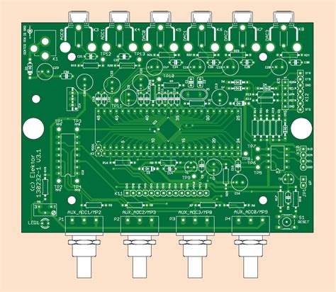 Circuit Adau1701 Universal Audio Dsp Board Elektor Magazine
