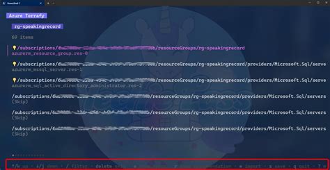 using azure export for terraform to import existing azure resources
