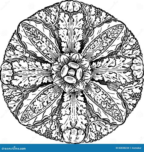 Old Fretwork On The Wall Stock Vector Illustration Of Molding 82838234