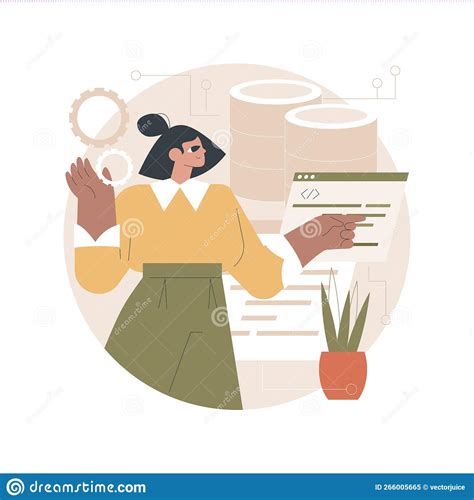 Big Data Programming Abstract Concept Vector Illustration Stock Vector Illustration Of Flat