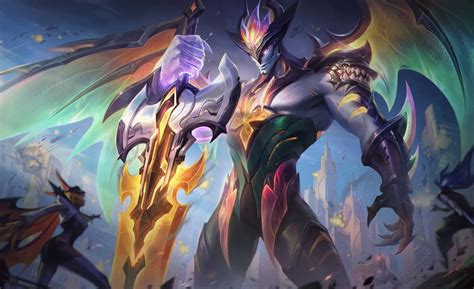 𝙇𝙚𝙖𝙜𝙪𝙚 Primordian Aatrox Obsidian Chroma Splash In 2025