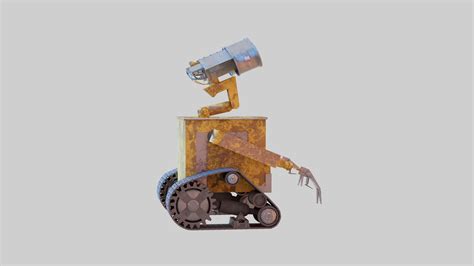 3d Wall E Turbosquid 2278590