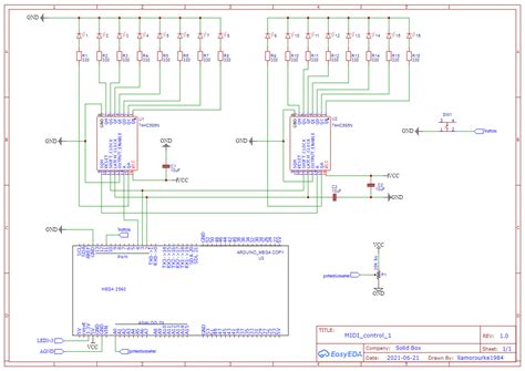 Potentiometer Controlled Daisy Chained Shift Registers LEDs And Multiplexing Arduino Forum