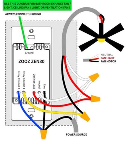 Intertek Fan And Light Control Wiring Diagram