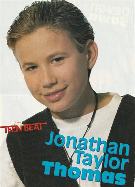 Jonathan Taylor Thomas Devon Sawa Teen Magazine Pinup Slik Hair Teen