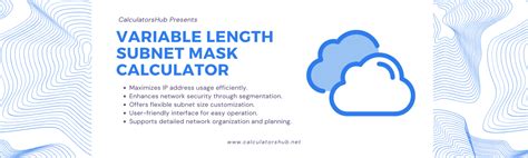 Variable Length Subnet Mask Calculator