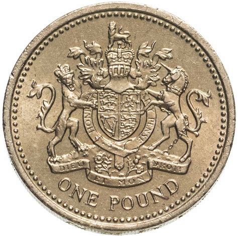 Монета Великобритания 1 фунт (pound) 1983 стоимостью 1366 руб.