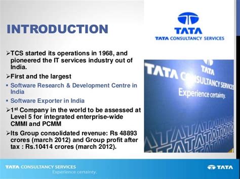 Tcs Ppt Tcs Ppt