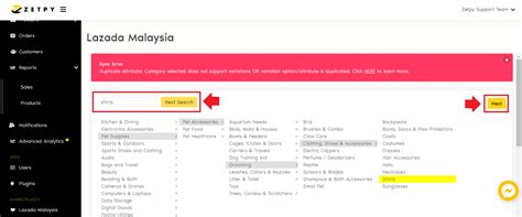 How To Solve Lazada Sync Error In Zetpy