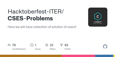 Github Hacktoberfest Itercses Problems Here We Will Have Collection