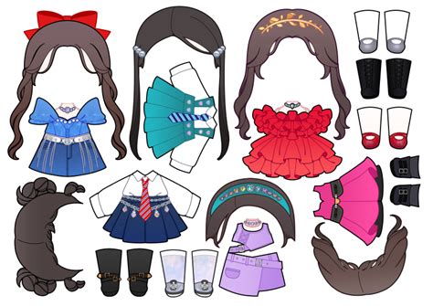 Sub 💎ive 원영 코디북 만들기💎 🧸무료 도안공유🧸 종이구관 그리는법 쉬운 만들기 페이퍼 크래프트 미니어쳐 종이인형