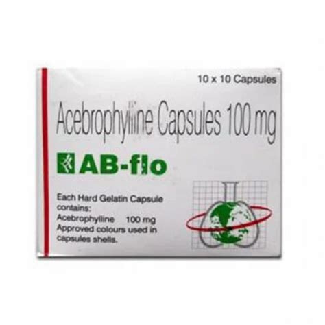 Abflo Capsules 10 Capsules Strength 100 Mg At ₹ 135 Stripe In Faridabad Id 2855122567248