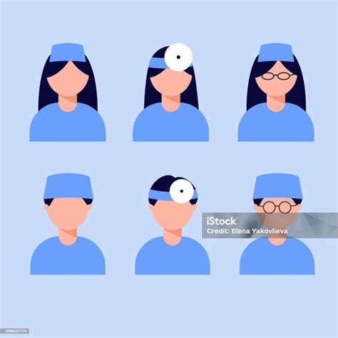 제복을 입은 간호사 남자 플랫 스타일의 여자 벡터 일러스트 레이 션 여자에 대한 스톡 벡터 아트 및 기타 이미지 여자 외과