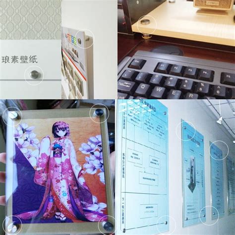 10pcs Glass Fasteners 25mm Stainless Steel Acrylic Vicedeal