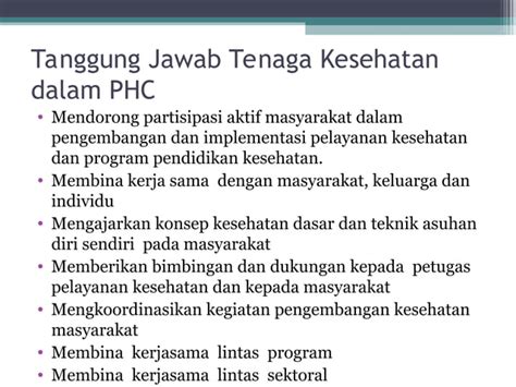 Pert 1a Konsep Phc Posyandu Primary Healthcare Unit Ppt