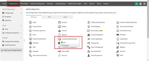 Installing DCP Agent Via Endpoint Central ManageEngine Device Control Plus