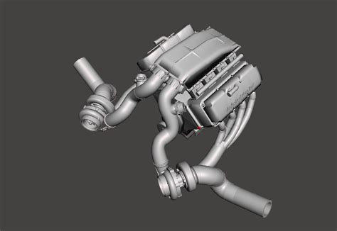 🛞 Proline 481x Engine 1 24 Scale ・ Obj File For 3d Printing・cults