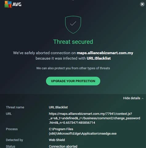 Url Blacklist Detection Avast And Avg Warnings Detection Explained
