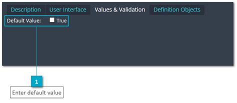 Values And Validation Properties Type Boolean