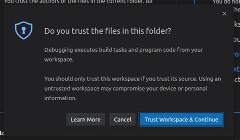 trust dialogs consistency · issue 122391 · microsoft vscode · github